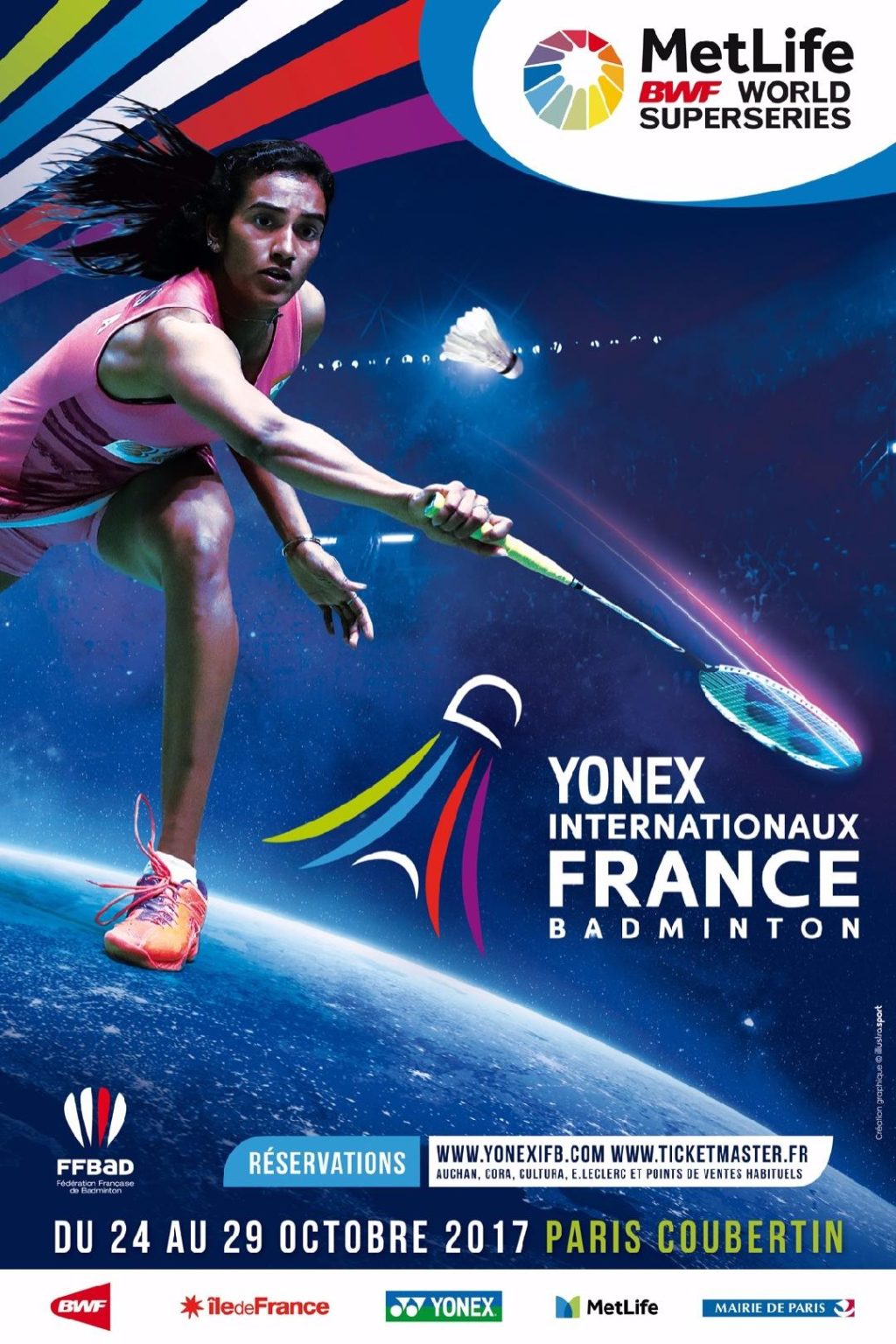 Yonex Internationaux de France de Badminton à Paris Coubertin du 24 au ...