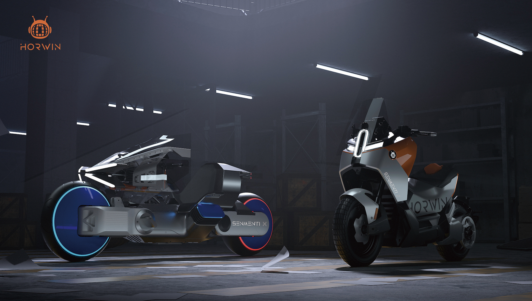 HORWIN présente au salon EICMA 2022 une moto électrique haute ...